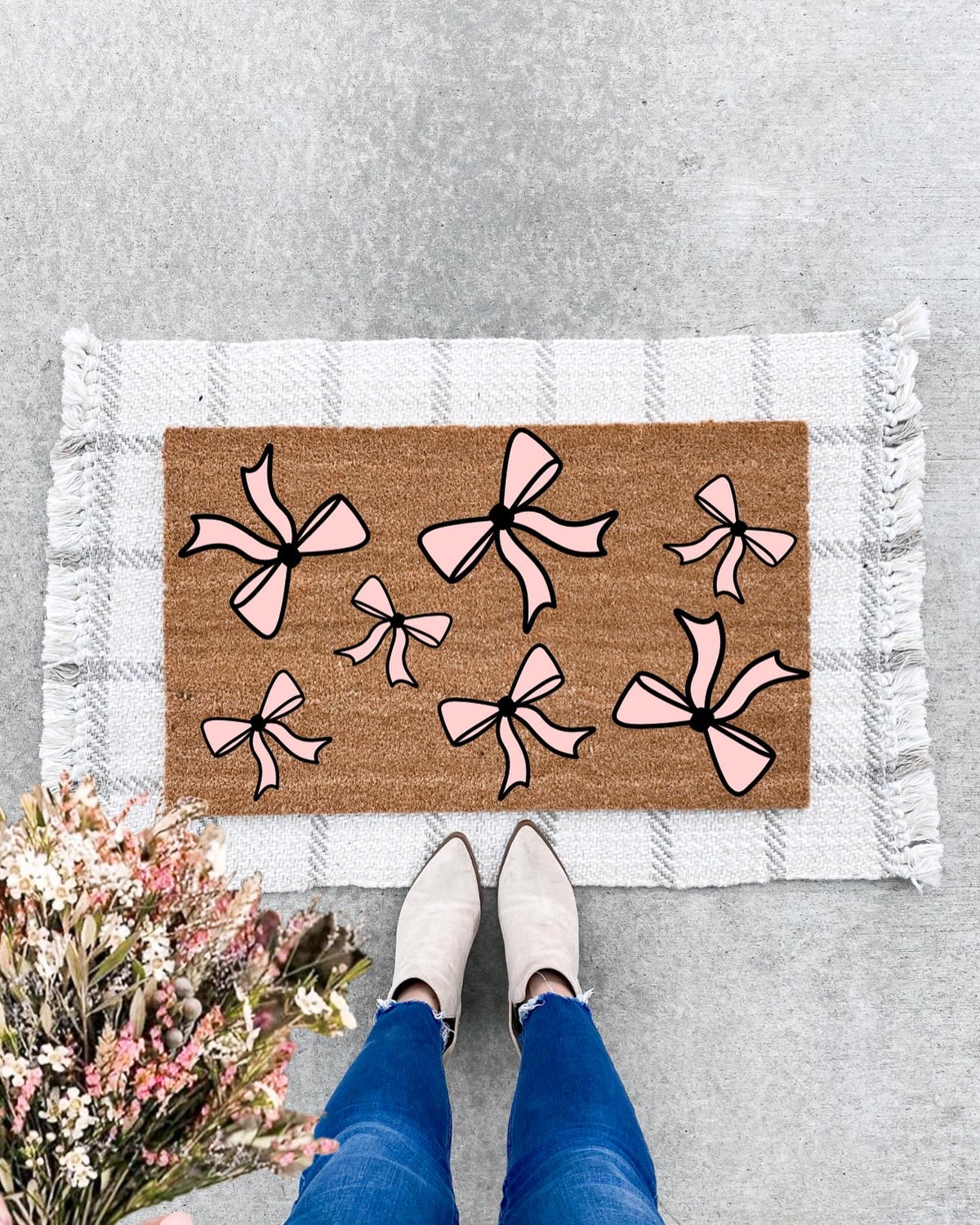 Bow Pattern | The Doormat Company