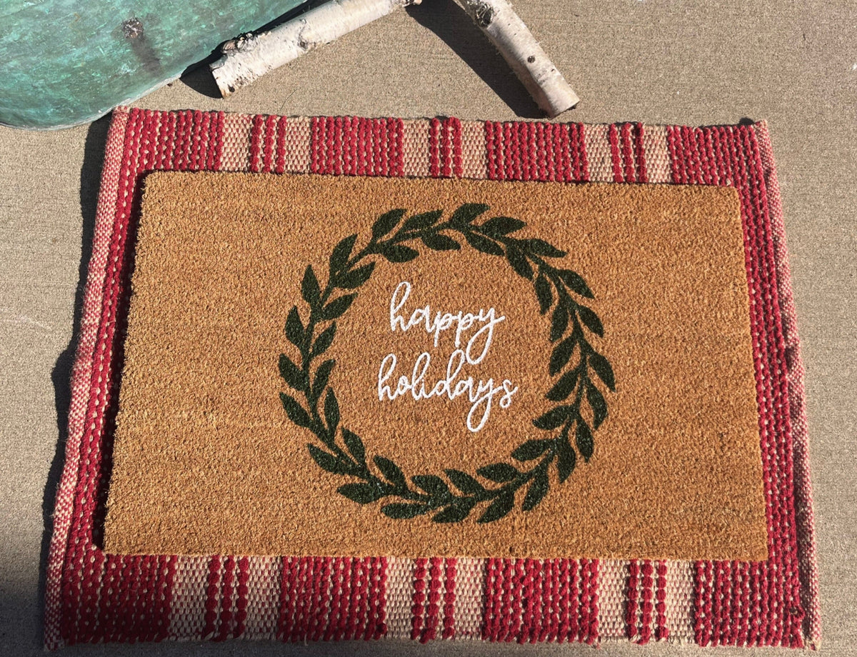 Holiday Wreath | The Doormat Company