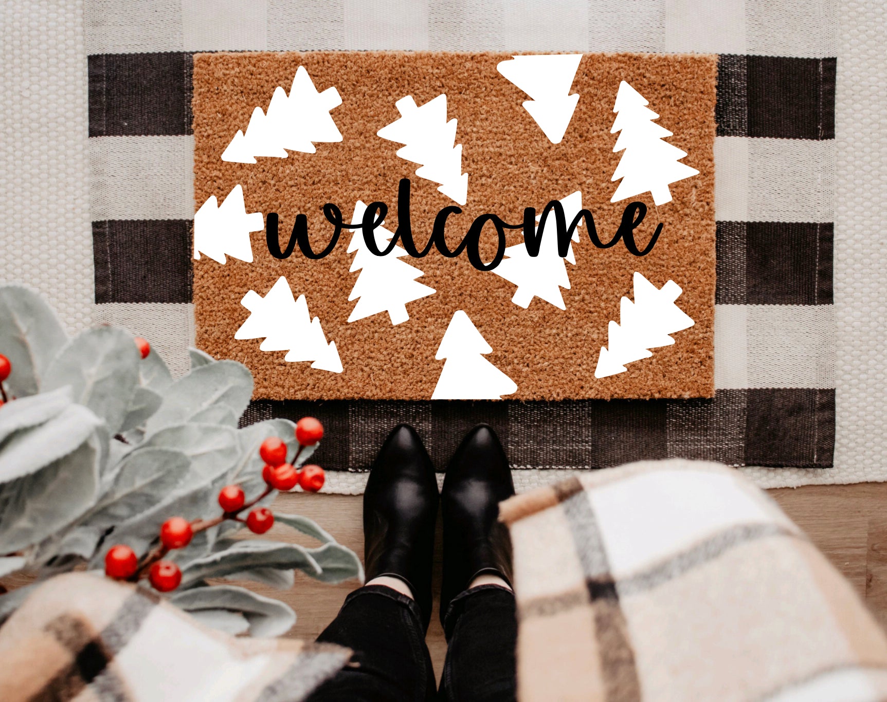 Winter + Christmas Doormats | The Doormat Company