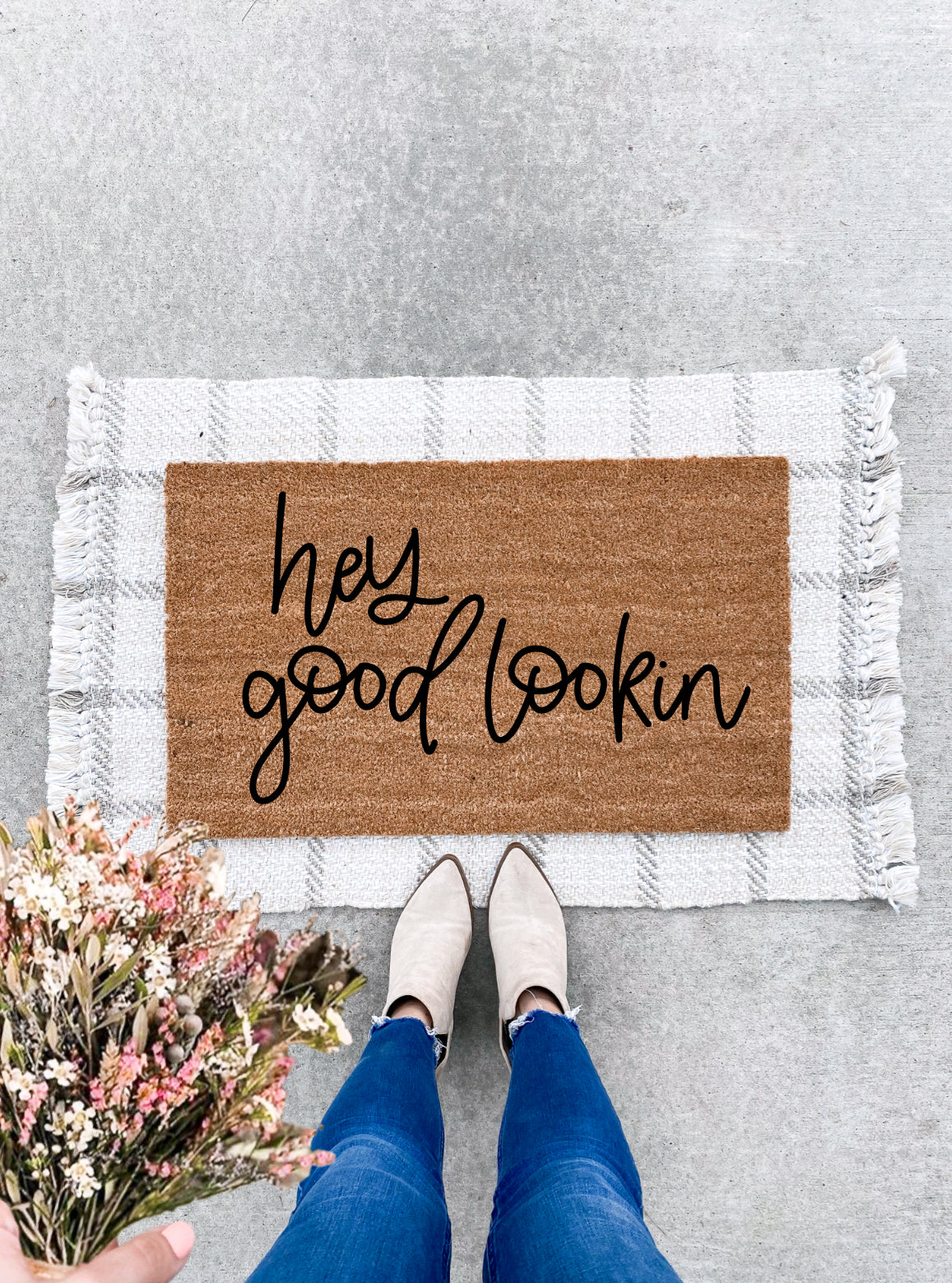 Hey Good Lookin | The Doormat Company