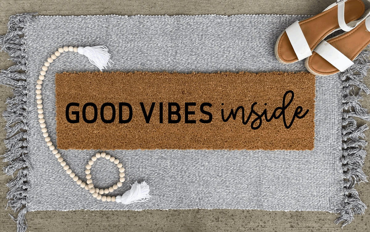 Good Vibes Inside | The Doormat Company