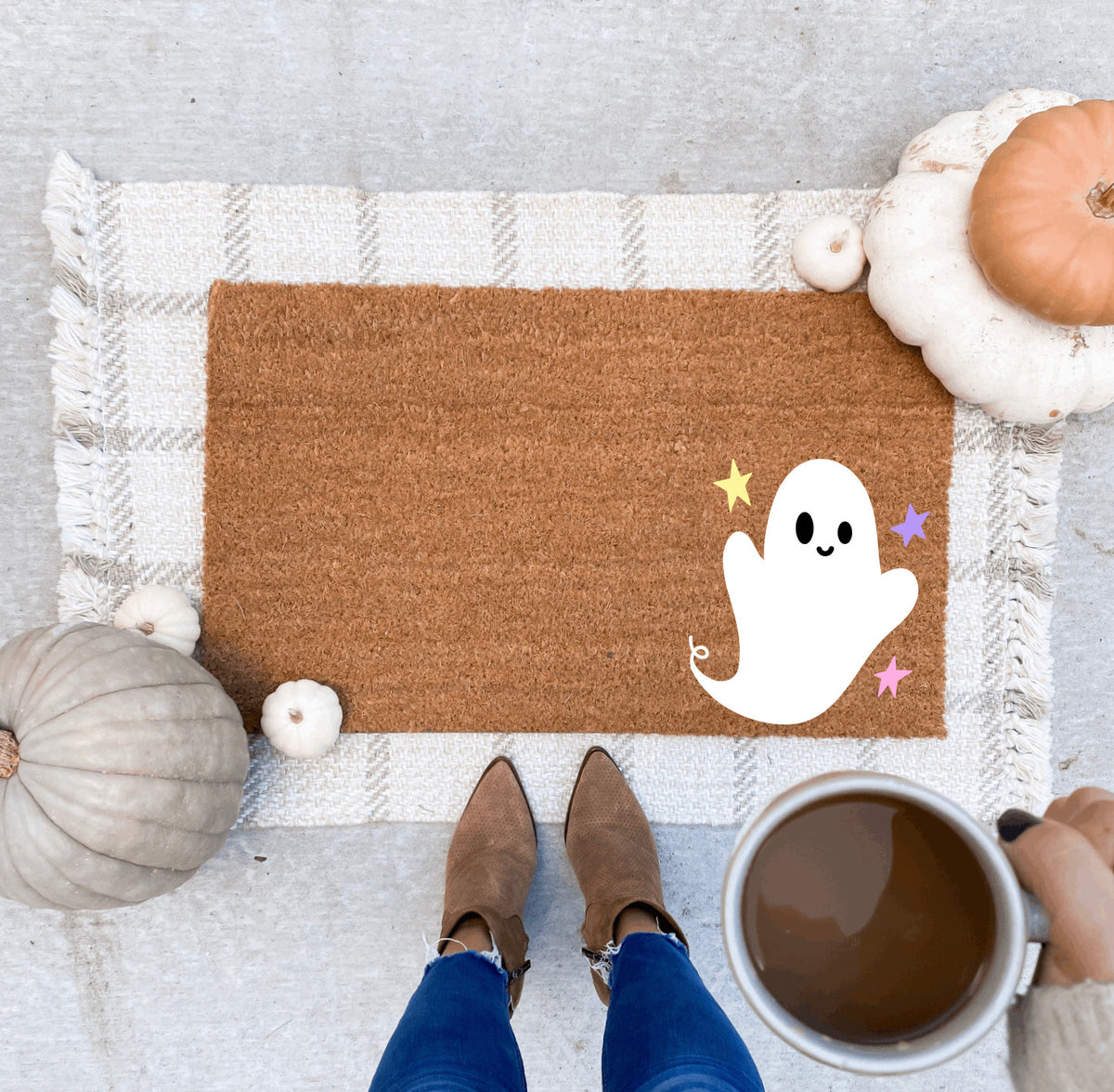 Sparkly Ghost | The Doormat Company
