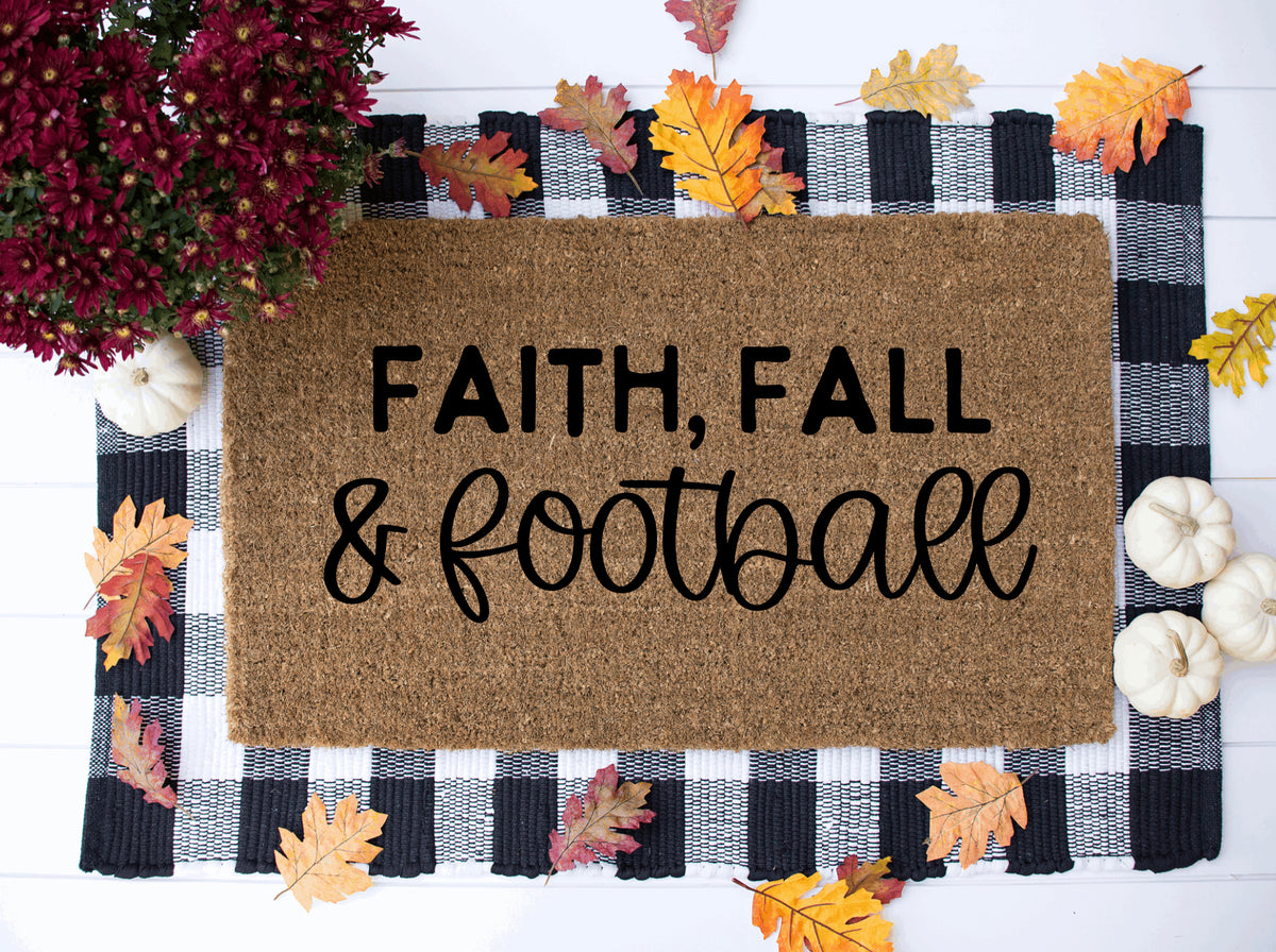 Faith, Fall & Football | The Doormat Company